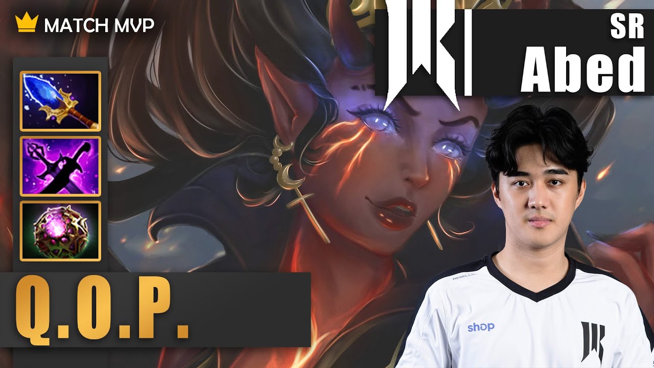 Queen of Pain Mid | SR.Abed | ABED GOT GIRLFRIEND'S POWER FOR TI 12 😂 ...