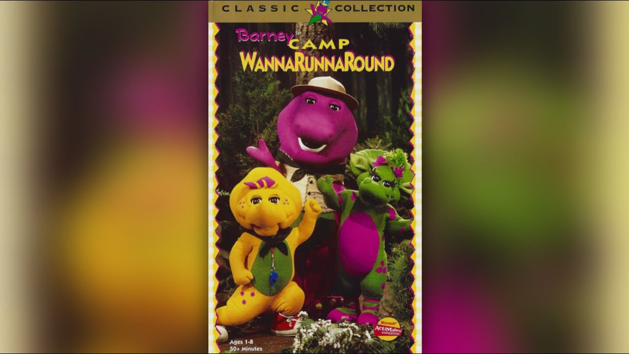 Barney Camp WannaRunnaRound 1997 YouTube Barney Camp WannaRunnaRound 1997 YouTube