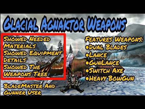 |[MHP3rd]| Glacial Agnaktor Weapons - YouTube
