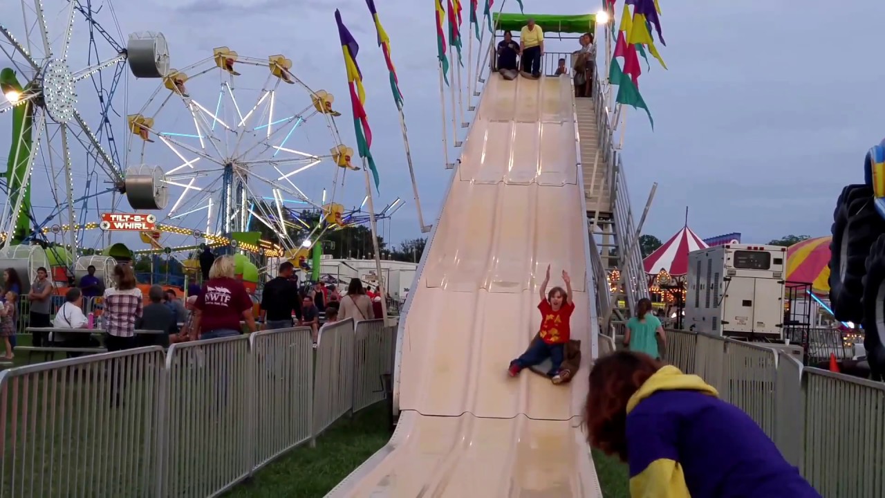 The Big Slide 2017 4-H Fair - YouTube