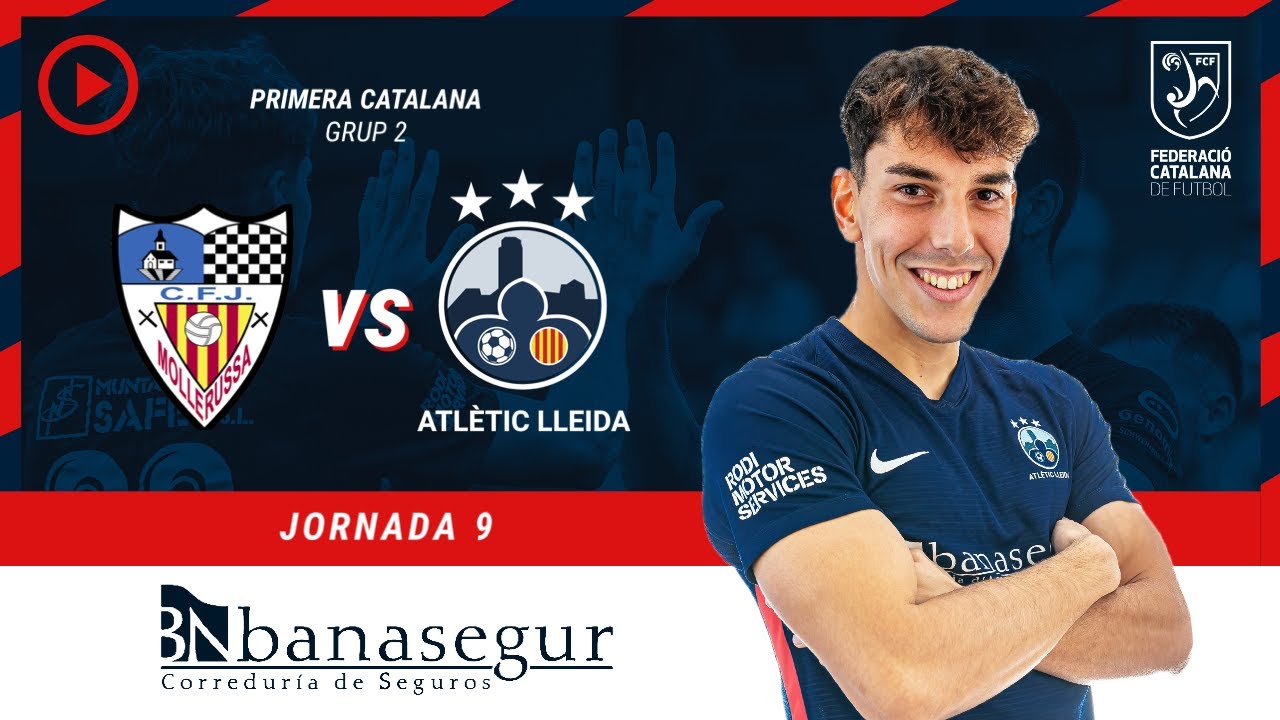 J9: CFJ Mollerussa 3 - 1 Atlètic Lleida (2022-23) - YouTube