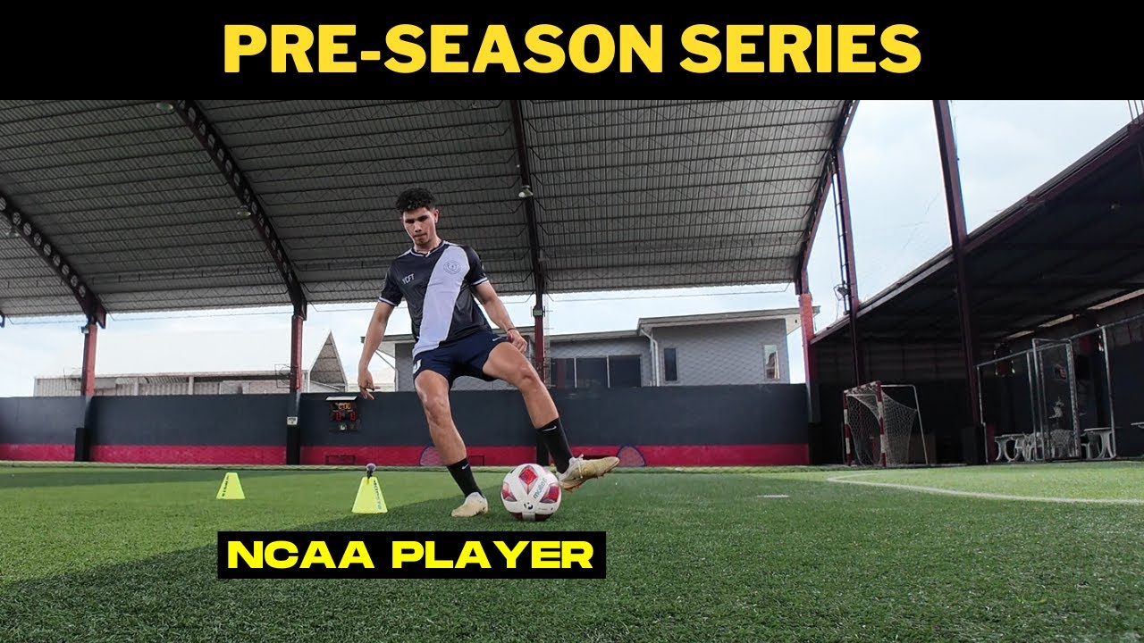 PRE SEASON TRAINING with a NCAA PLAYER - YouTube