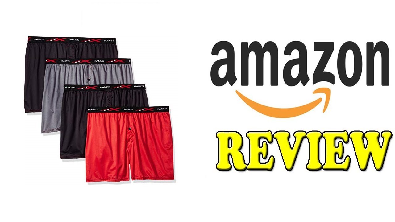 Hanes X Temp Stretch 4 Pack Assorted Review - YouTube