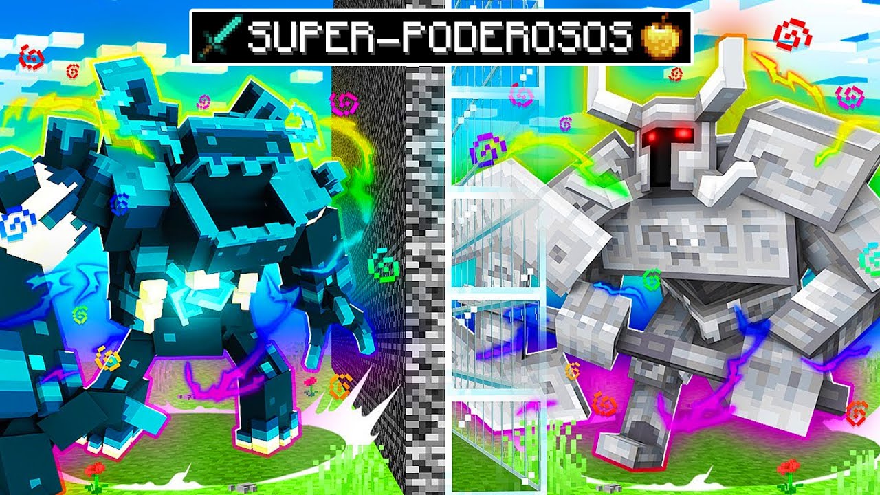 Hice TRAMPA con MOBS SUPER OP en Batallas de MOBS en Minecraft! - YouTube