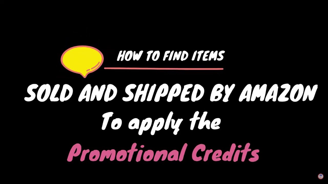 How to find items SOLD AND SHIPPED BY AMAZON - YouTube