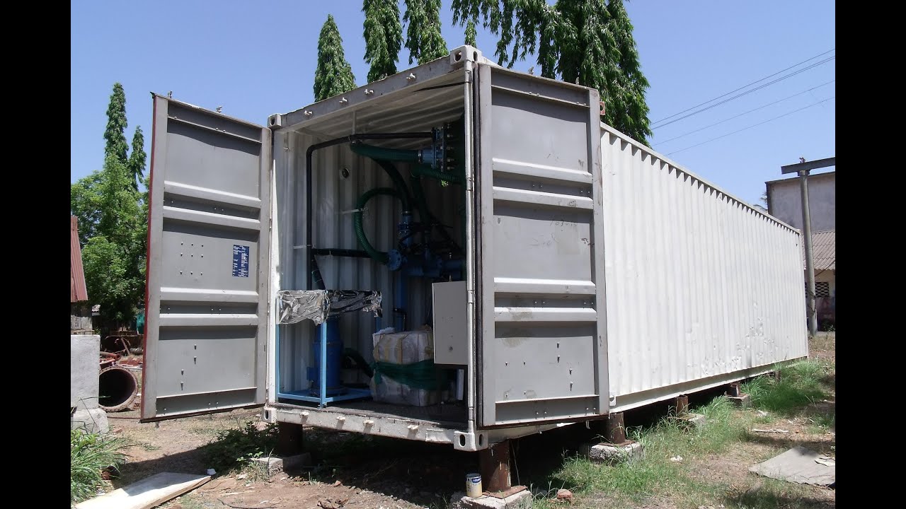 Modular Containerized biogas plant - YouTube
