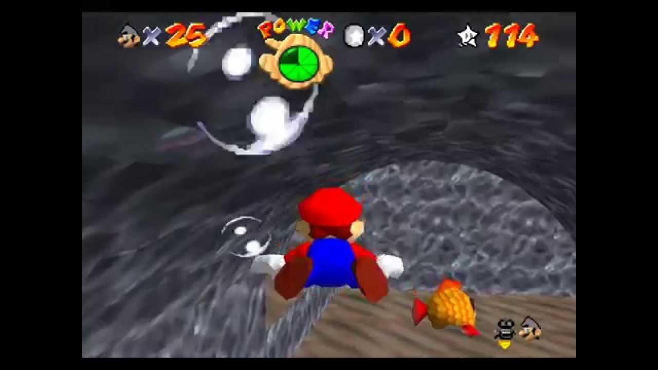 Super Mario 64: Shining Stars Walkthrough - 12-2: Deep Sea Dive - YouTube