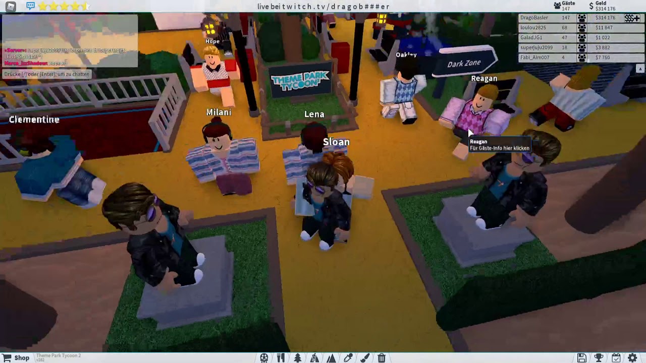 Vulkan bauen in Theme Park Tycoon 2? Roblox (German) (PC) - YouTube