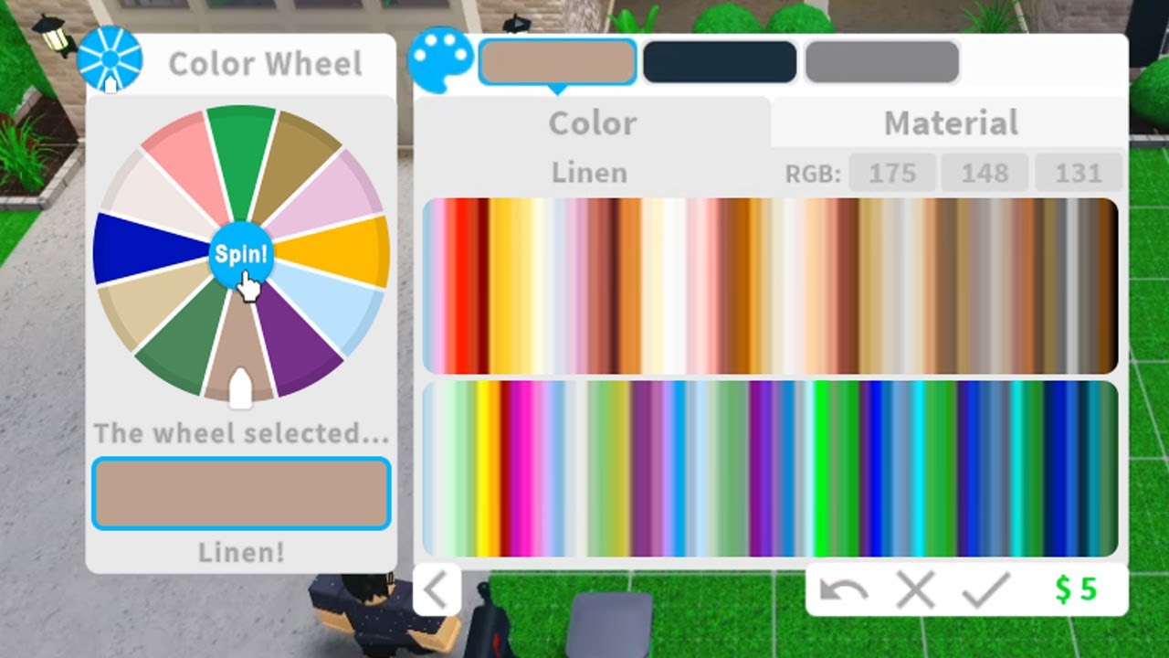 NEW COLOR WHEEL UPDATE IN BLOXBURG YouTube