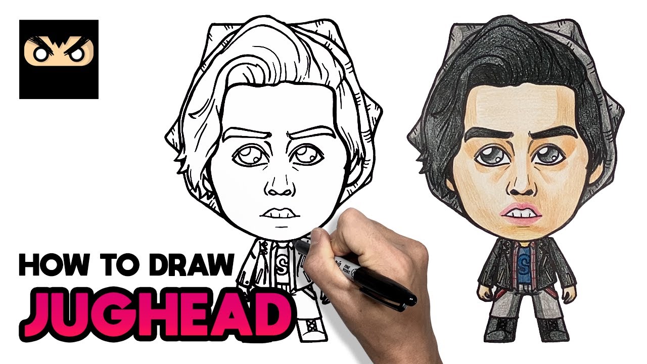 How to draw JUGHEAD | RIVERDALE - 저그헤드 그리기 | 리버데일 - YouTube