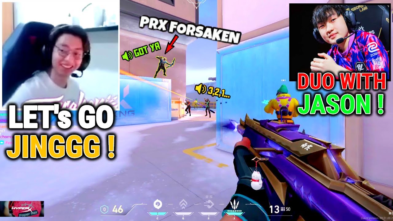 PRX Jinggg Tries Jett With PRX f0rsakeN in icebox Against Radiant Immortal Lobby in Ranked ...