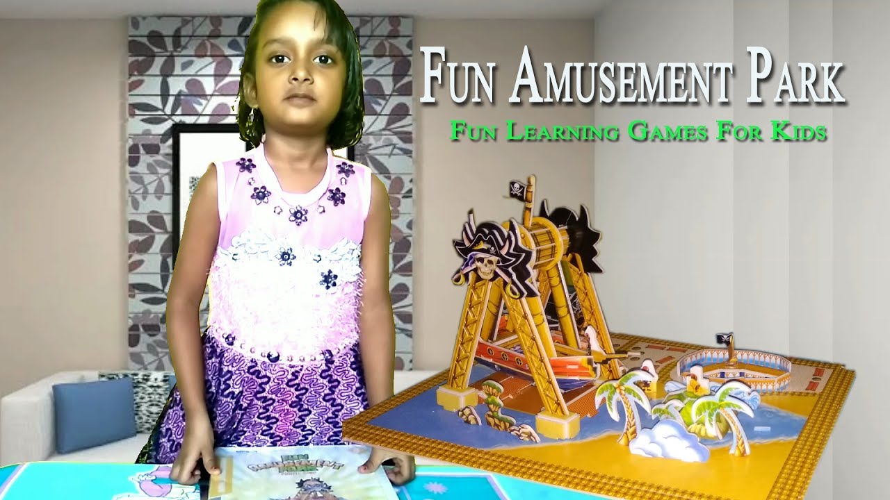 Fun amusement Park | Brain Development game for kids | unboxing - YouTube