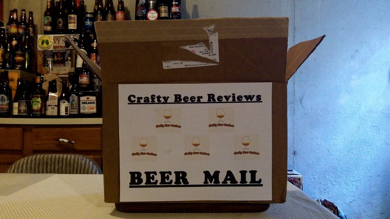 BEER MAIL No. ( 6 ) From Johnny at Crafty Beer Reviews DJs BrewTube ...