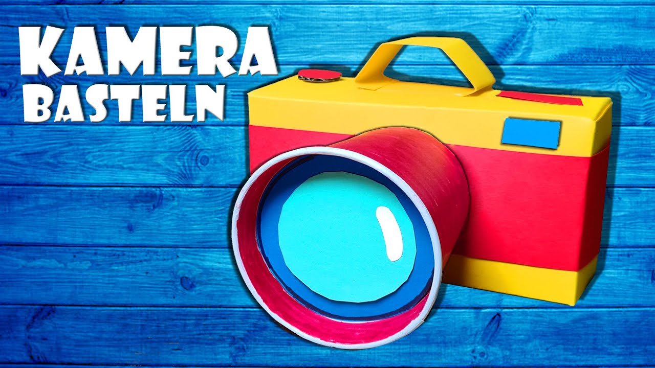 Kamera Aus Papier Basteln