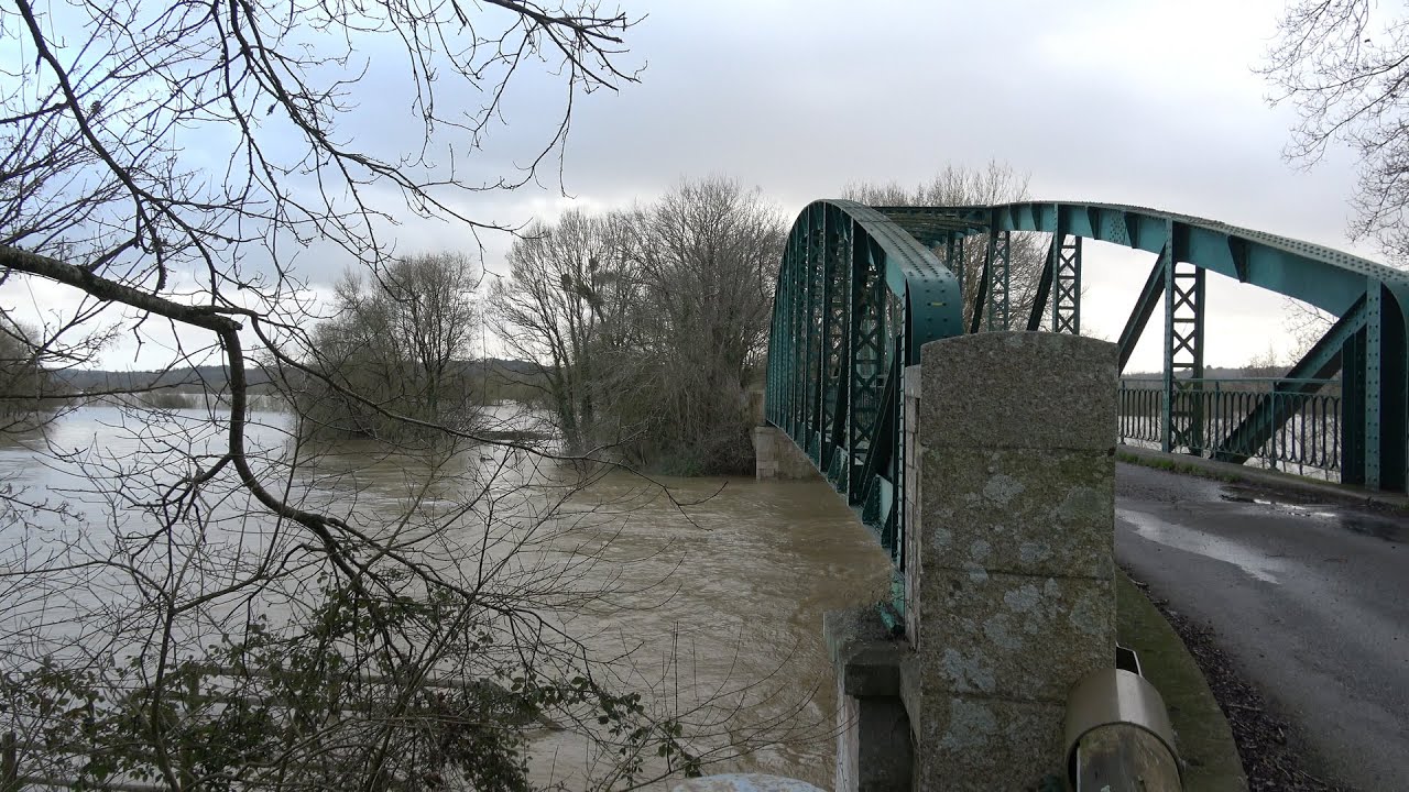 Inondations secteur de Redon 27 01 2025 - YouTube