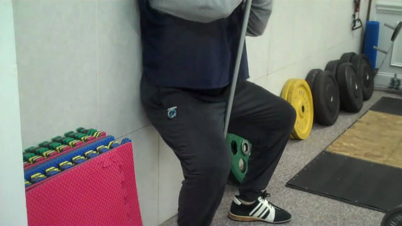 Reality Workouts Randy Long 12/30/09 Bodyweight Knee Rehab M - YouTube