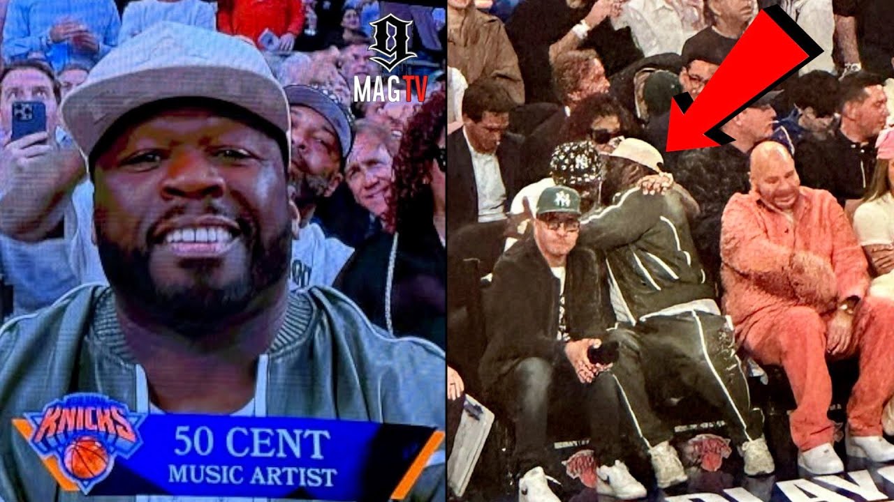 "Don't Need Therapy" 50 Cent Pulled Up On Joe Budden At The Knicks Game ...
