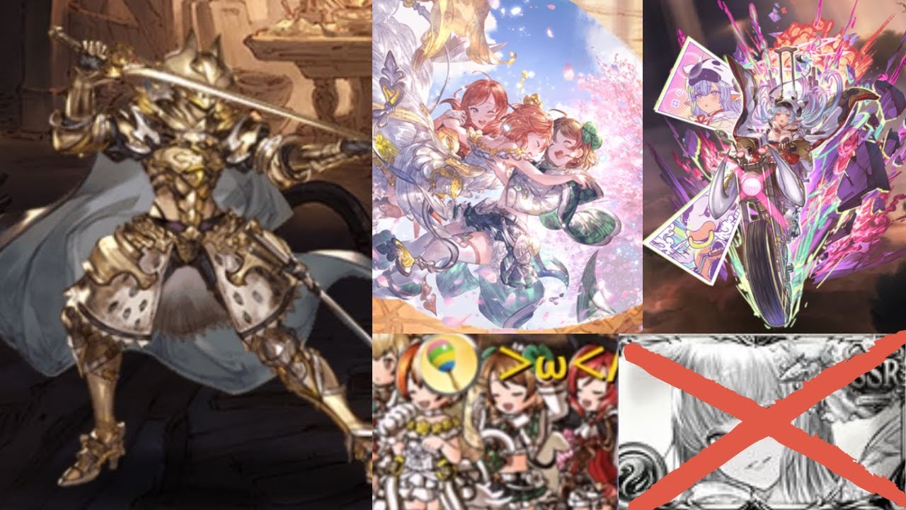 Granblue Fantasy Golden Knight Proud+ with μ's First-Years (No Summer ...