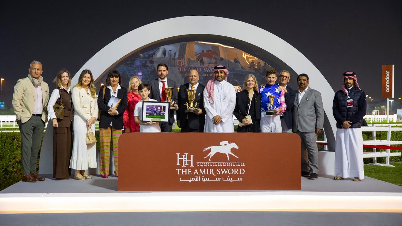 RM 25 Al Rayyan Race 9 Al Rayyan Breeders Cup - YouTube