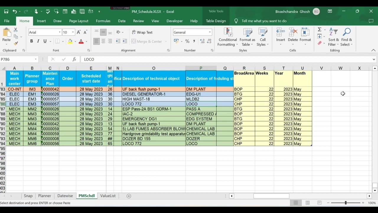 Advantage of Excel Table - YouTube