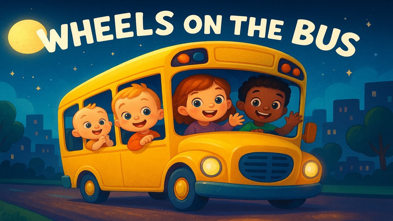 The Wheels on the Bus - Fun Action Song for Kids & Toddlers - YouTube