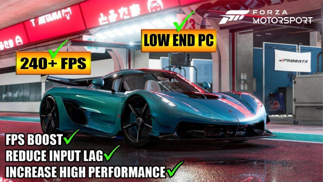 Forza Motorsport: How to Boost FPS and Fix lag & freezing on LOW END PC ...