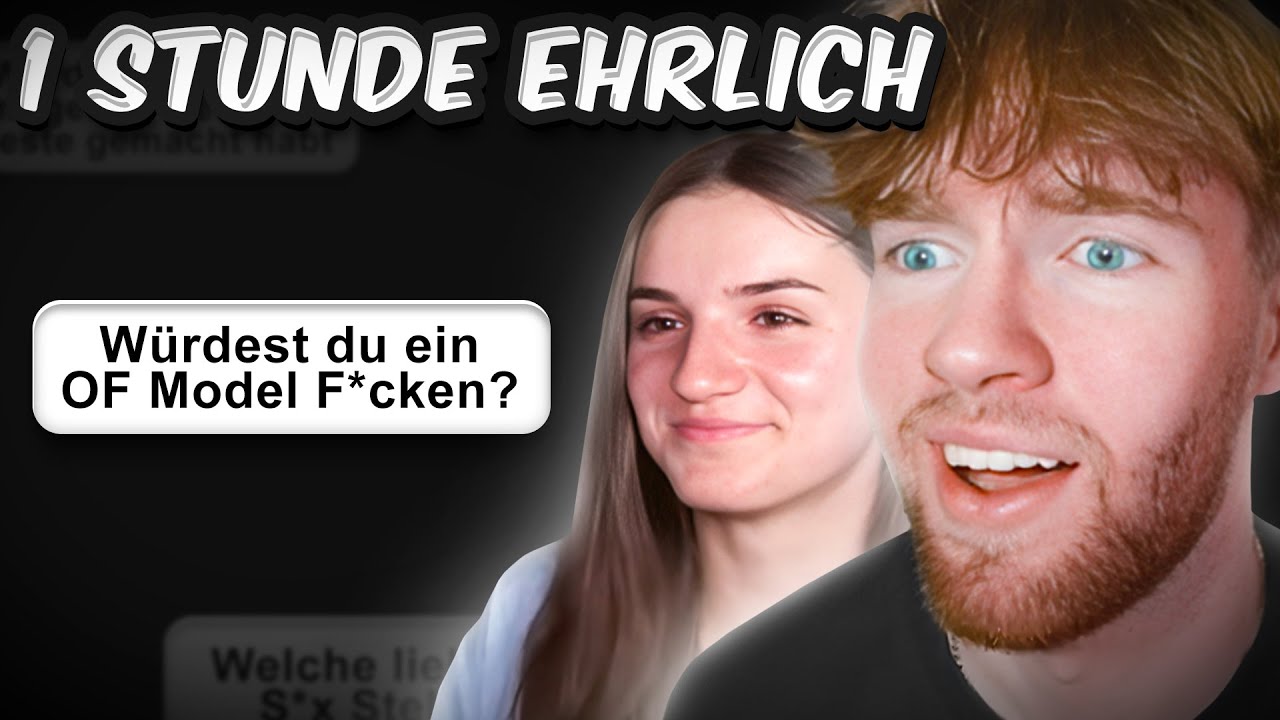 WIR MUSSTEN FÜR 1 STUNDE KOMPLETT EHRLICH SEIN..😬💀 - YouTube