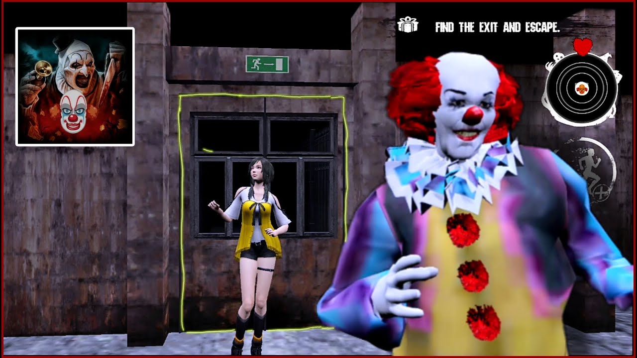 Clown Nightmare - Run From IT | Hindi Commentary | Gameplay by Robin ...