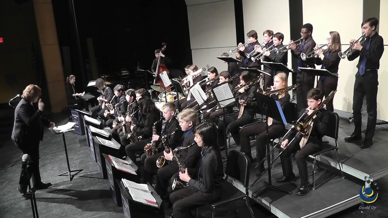 Ligon Middle School Jazz Band performs Orange Sherbert on 4/26/2019 ...
