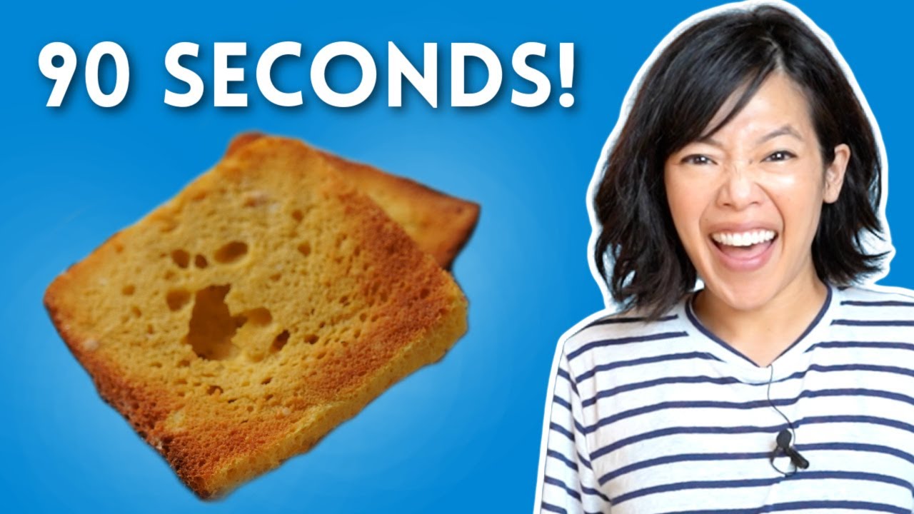 Make Bread In 90 SECONDS | Instant Flour-less Bread - YouTube
