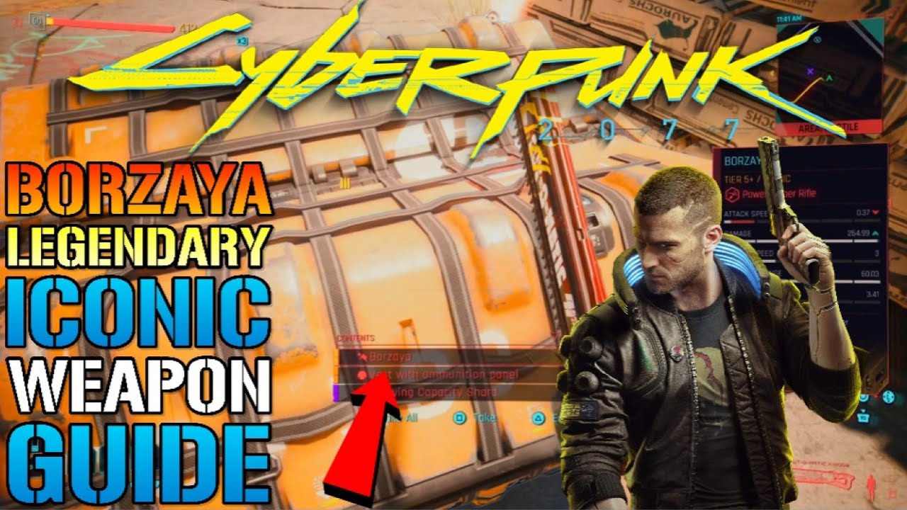 Cyberpunk 2077: How To Get The NEW ICONIC Weapon! The "BORZAYA ...