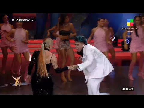 Luck Ra cantó en vivo La Morocha en la pista del Bailando 2023