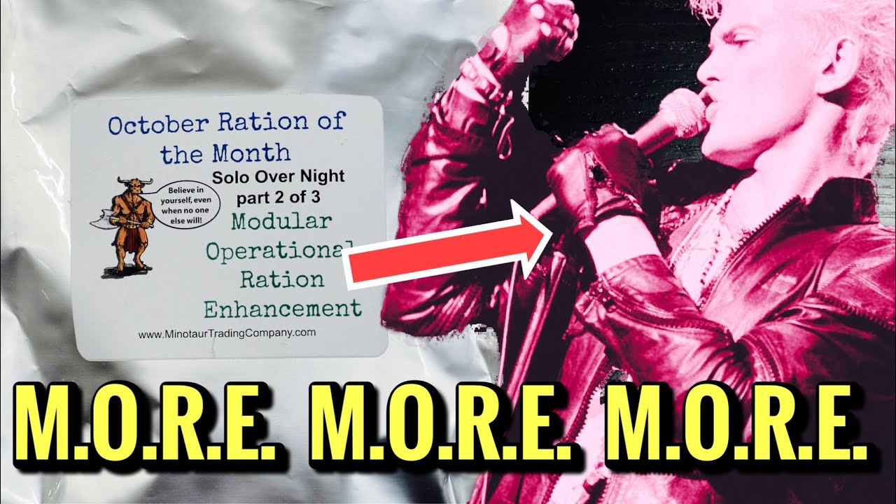 M.O.R.E Chow: The Modular Operational Ration Enhancement to Extend Your ...