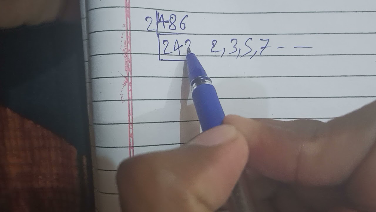 Prime Factors Of 486 YouTube Prime Factors Of 486 YouTube