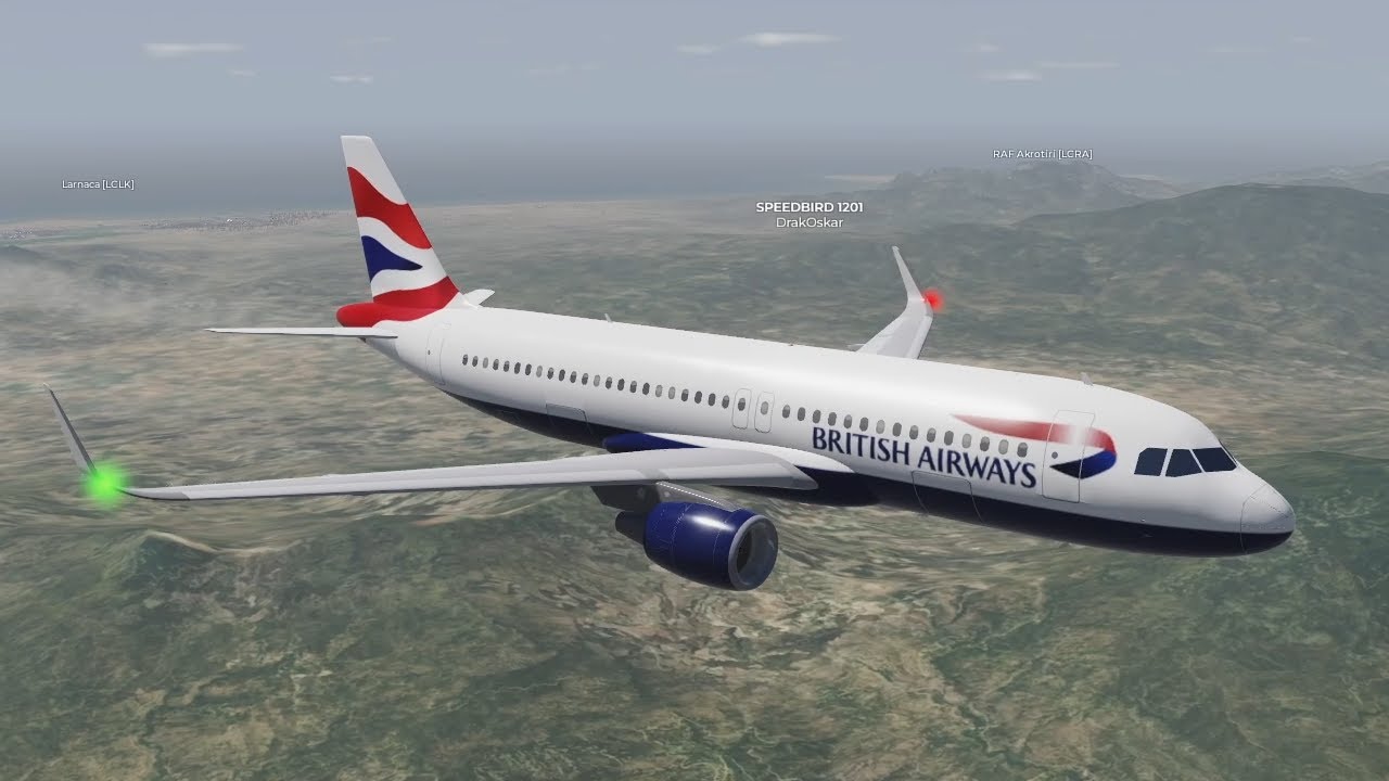 [Roblox] Project Flight - Airbus A320 British Airways [Larnarca ...