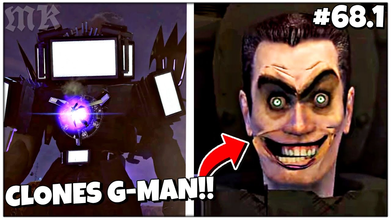 🚨URGENTE! SKIBIDI TOILET EPISÓDIO 68 LANÇOU! CLONES DO G-MAN! TV MAN ...