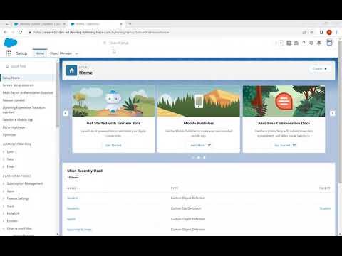 How to create custom fields in Salesforce lightning | adding new fields - YouTube