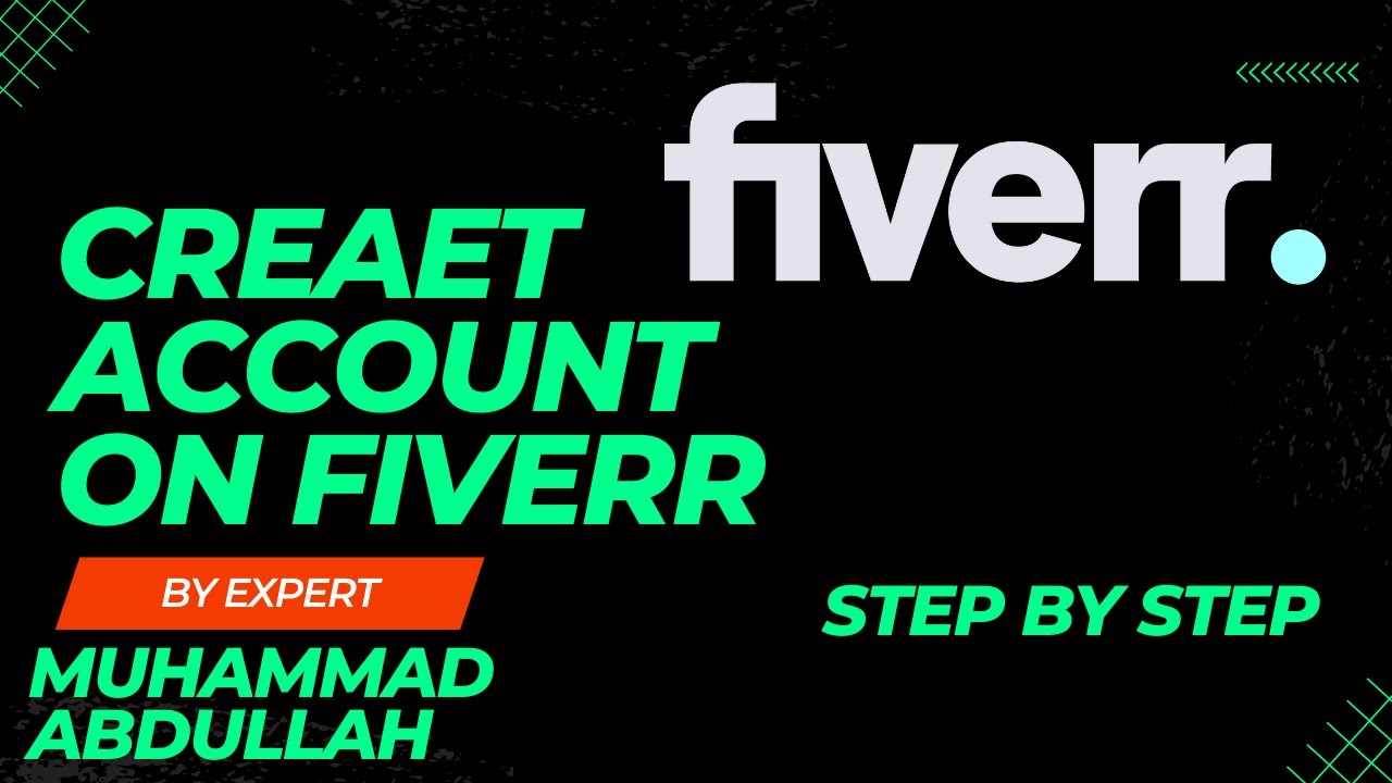 how to create fiverr account 2022 | step by step - YouTube