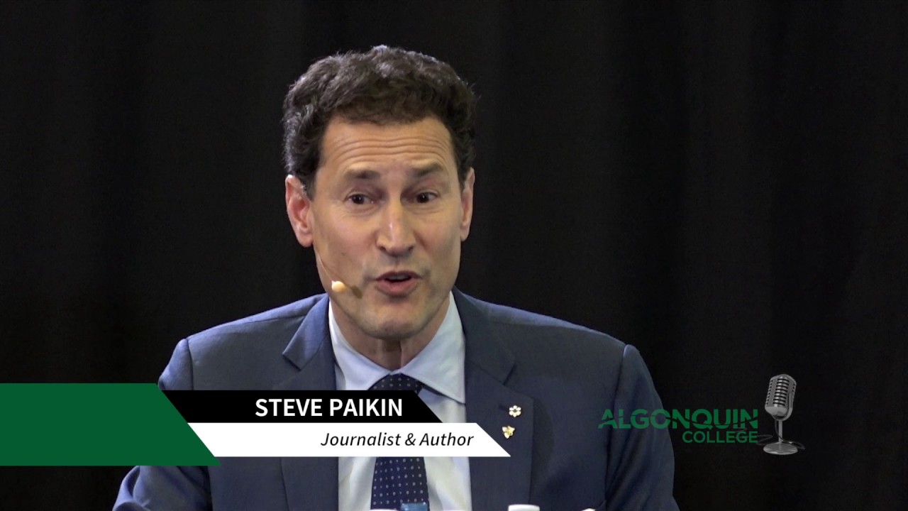 Algonquin Speaker Series - Steve Paikin - YouTube
