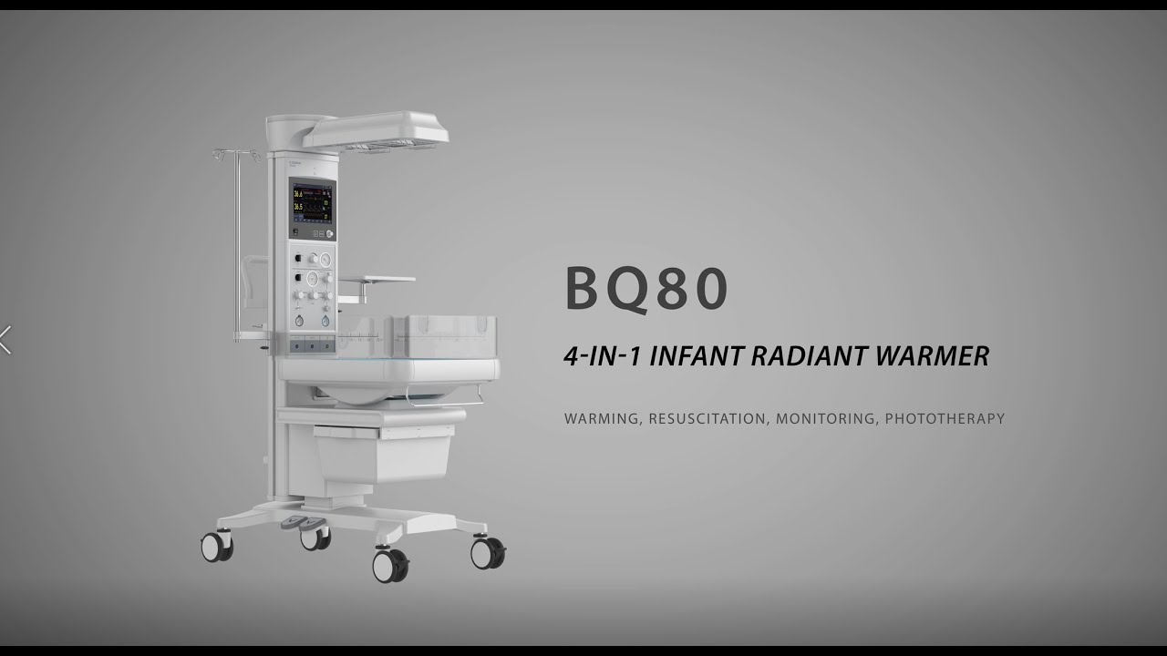The world's first 4-in-1 Neonatal Radiant Warmer, Comen's BQ80 - YouTube