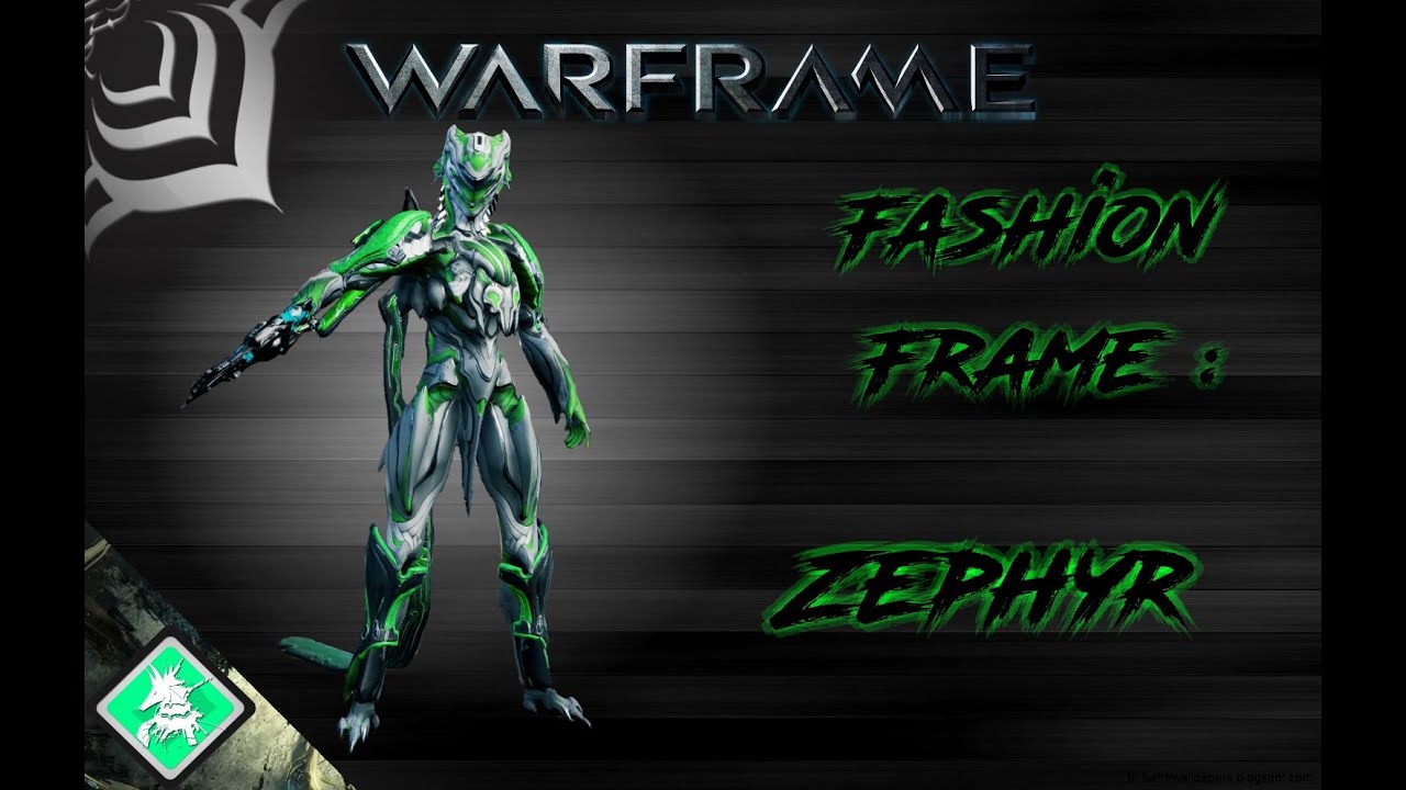 Warframe : Fashion Frame Zephyr - YouTube