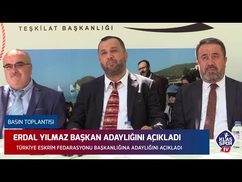 Erdal Yılmaz, Türkiye Eskrim Federasyonu Başkanlığına adaylığını açıkladı.