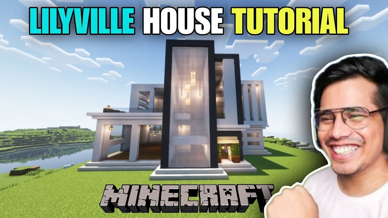 How To Build Modern House Like Anshu Bisht/Gamerfleet In Minecraft ...