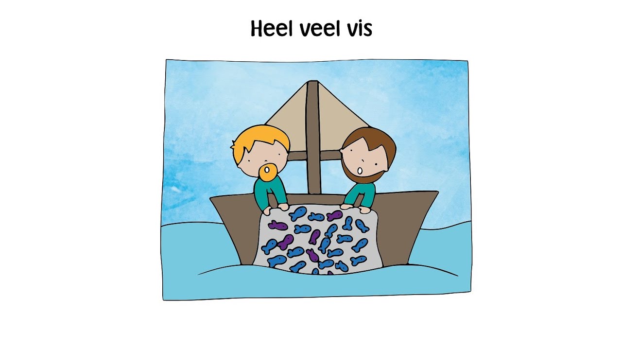 De Wonderwolk peuterbijbel - heel veel vis - YouTube