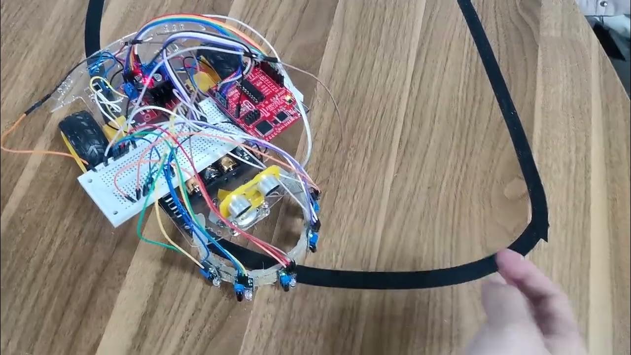 Line-follow robot based on MSP430 - YouTube