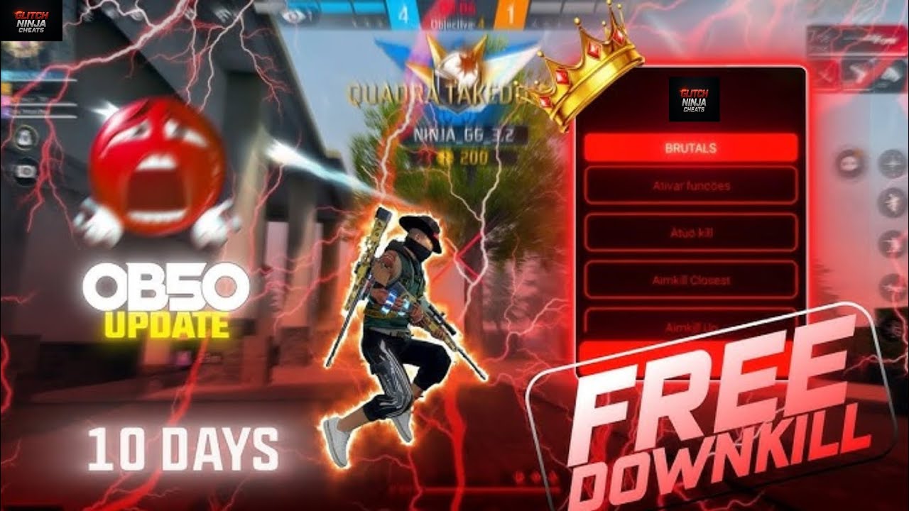 PANEL PC OB50 GRATIS FREE FIRE AIMBOT HEAD 100% LIFETIME 👹 ΑΝΤΙ ΒΑΝ 100 ...