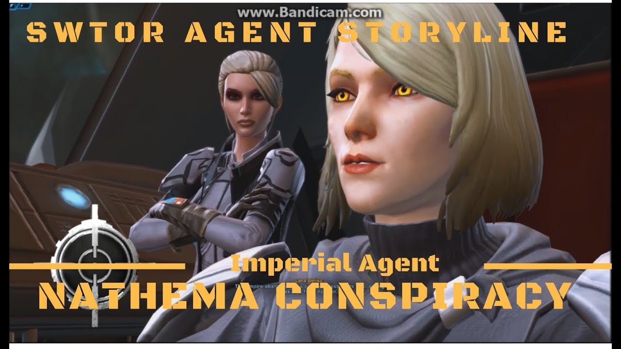 SWTOR The Nathema Conspiracy - Cinematics (Agent #62) - YouTube