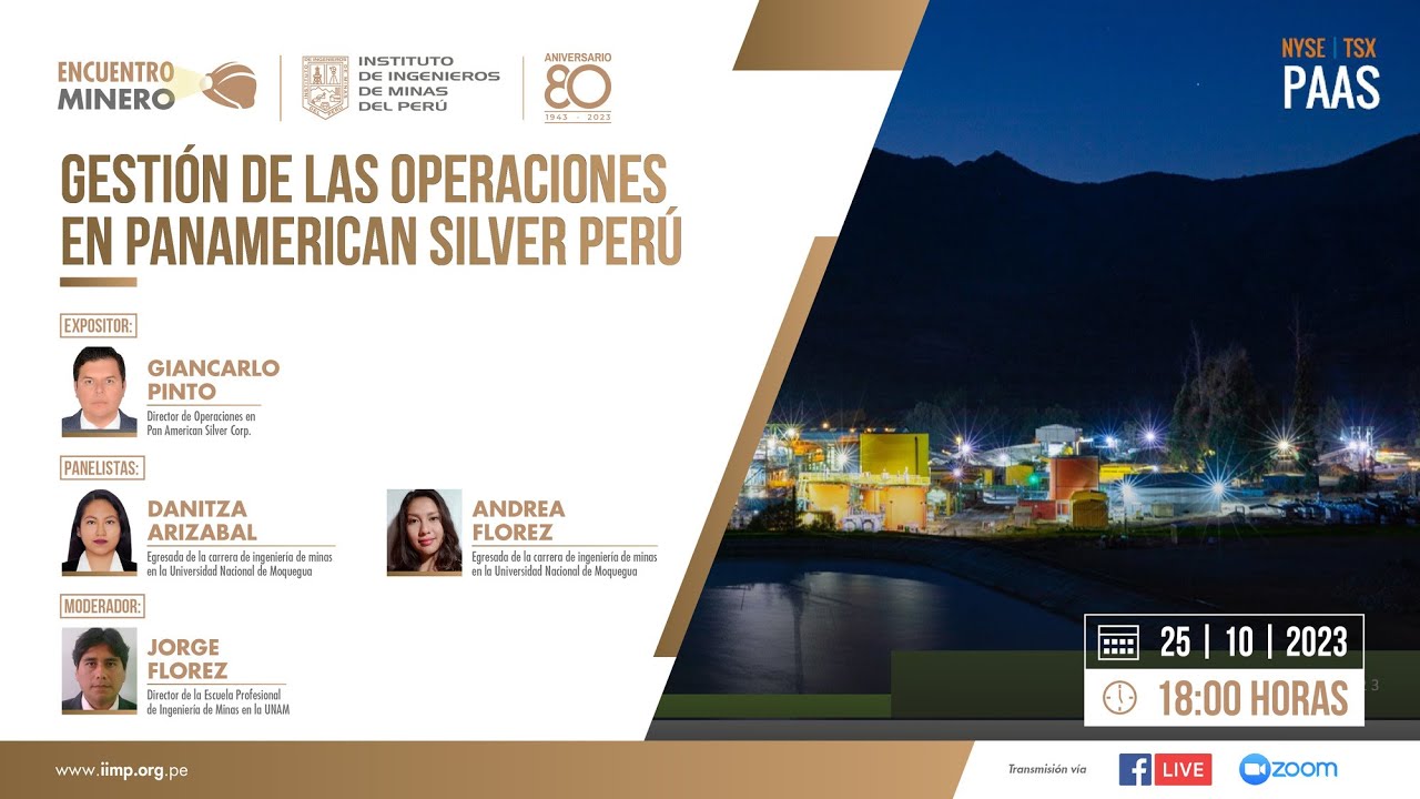 Gestión de las Operaciones en PANAMERICAN Silver Perú - YouTube