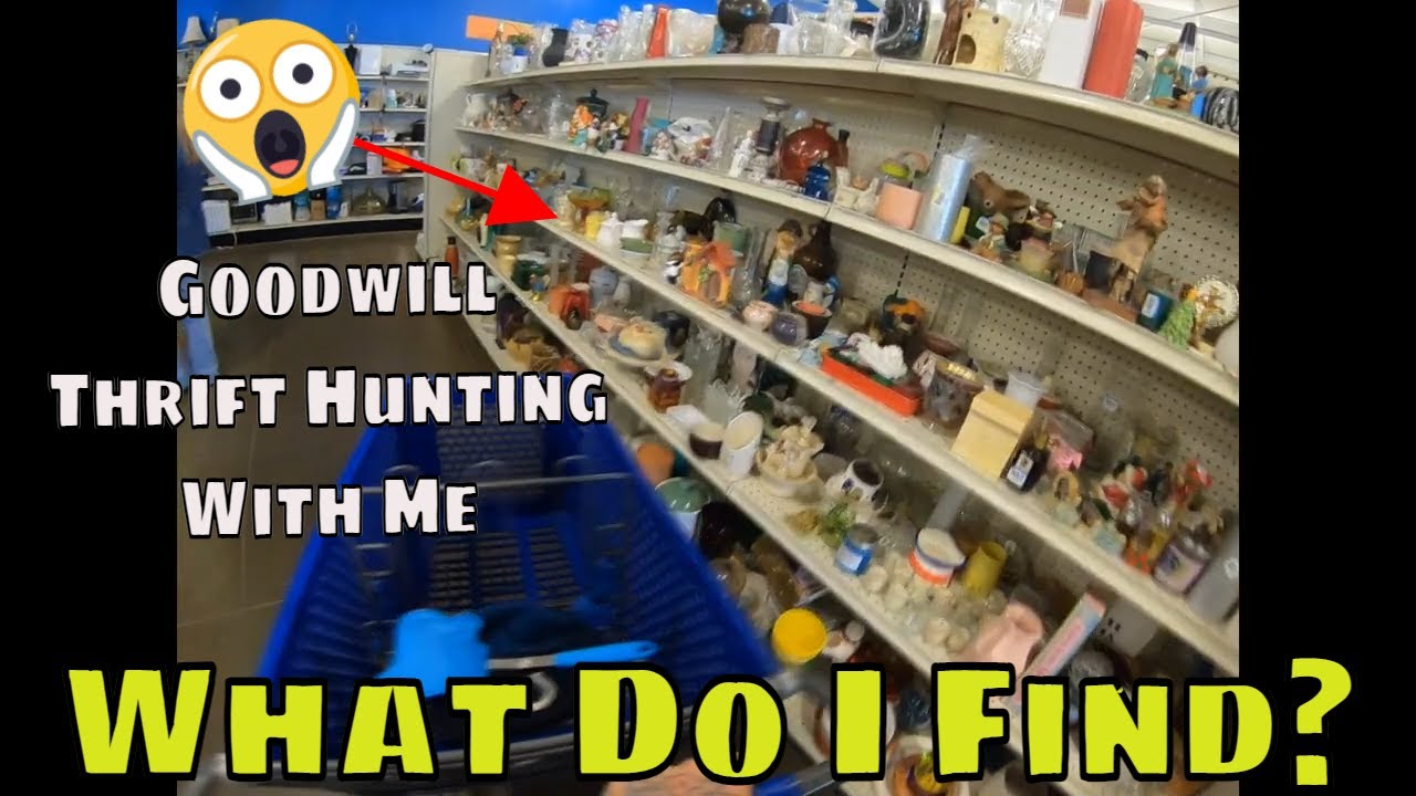 My First Goodwill Hunting Vlog | Vintage, Antiques, Toys | Goodwill ...