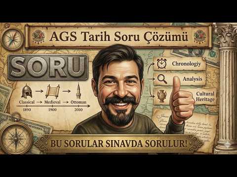 MEB-AGS 2026 | Tarih Soru Çözümü | 1. Bölüm | #agstarih #ags2026 #meb
